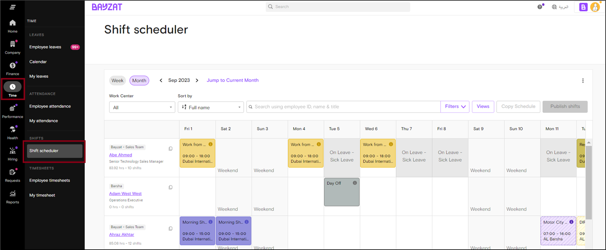 Shift Scheduler: Overview – English