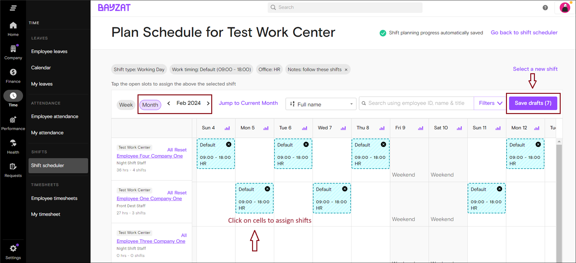 Schedule planner for mass scheduling – English